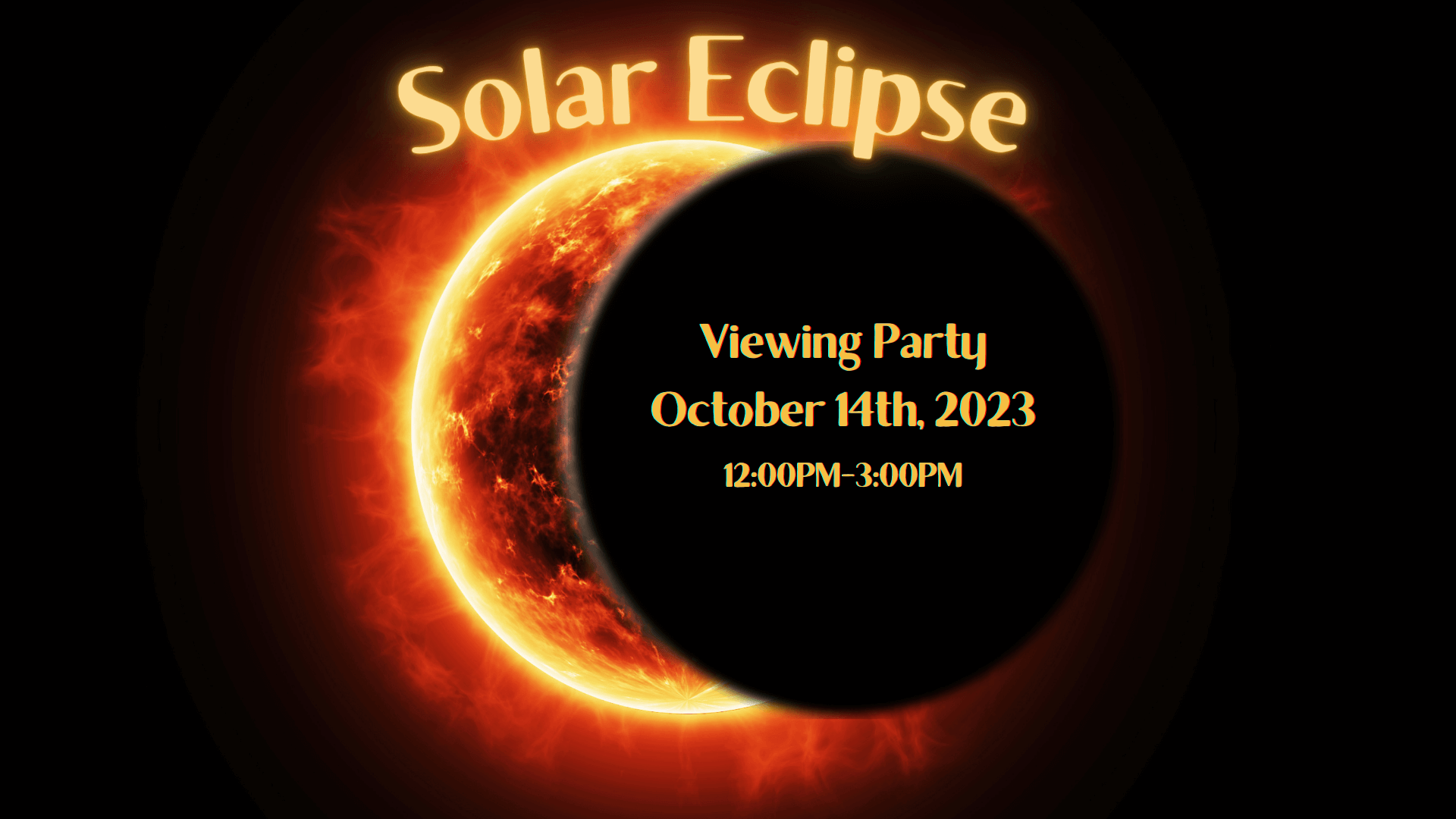Solar Eclipse Viewing Party | A Time For Science